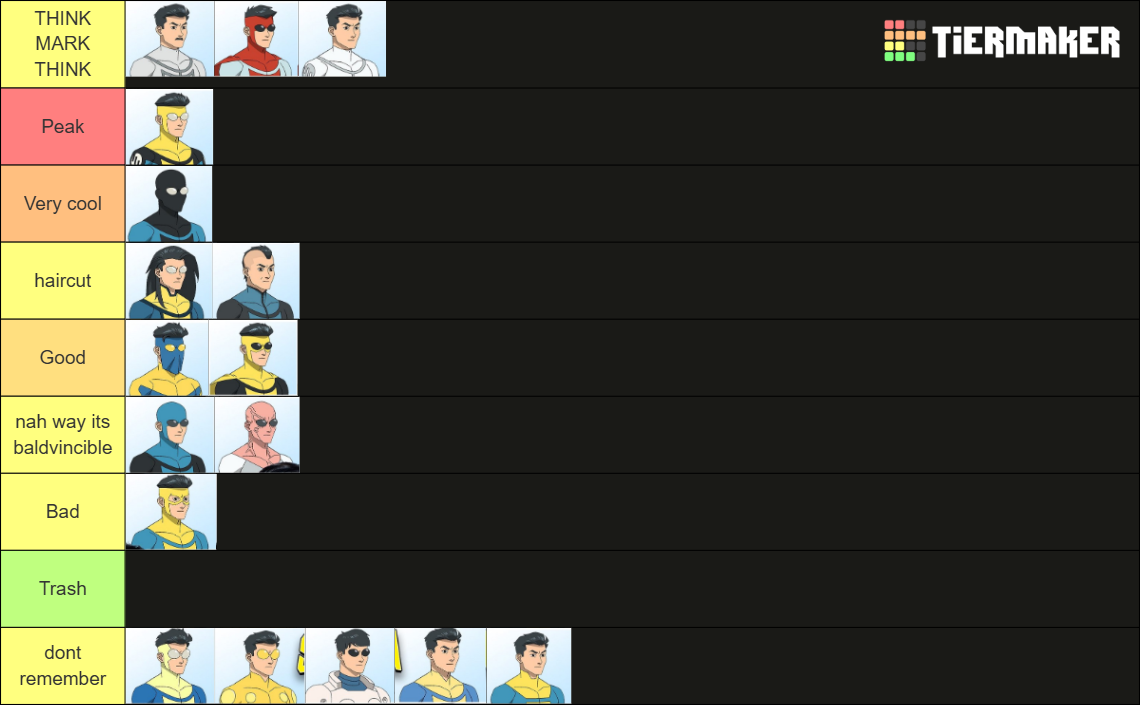 Invincible War Variants (Show Versions) Tier List (Community Rankings ...
