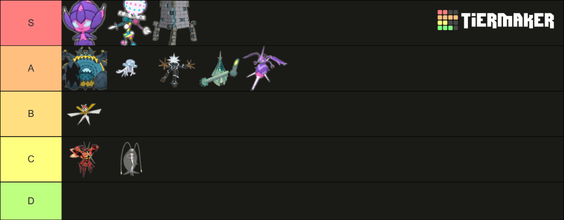 Ultra Beast Tier List (Community Rankings) - TierMaker
