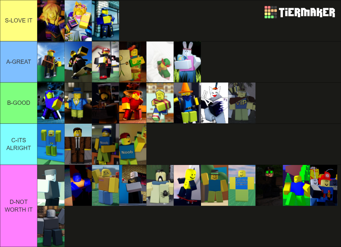 [MLG] Every Forsaken Skin Tier List (Community Rankings) - TierMaker