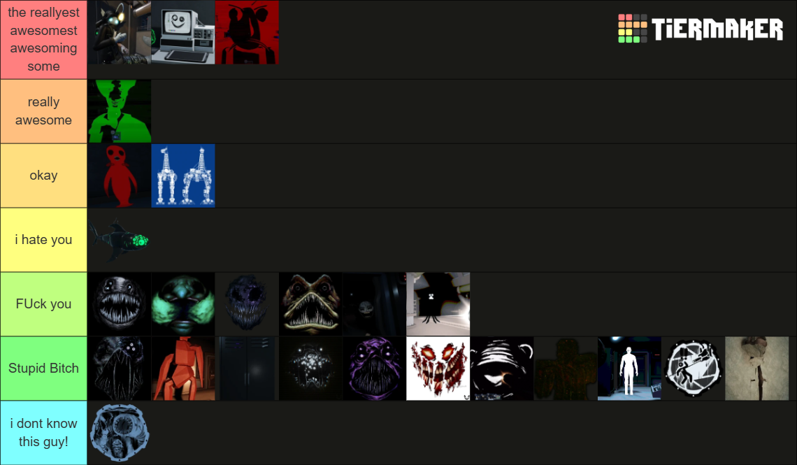 pressure characters!! Tier List (Community Rankings) - TierMaker