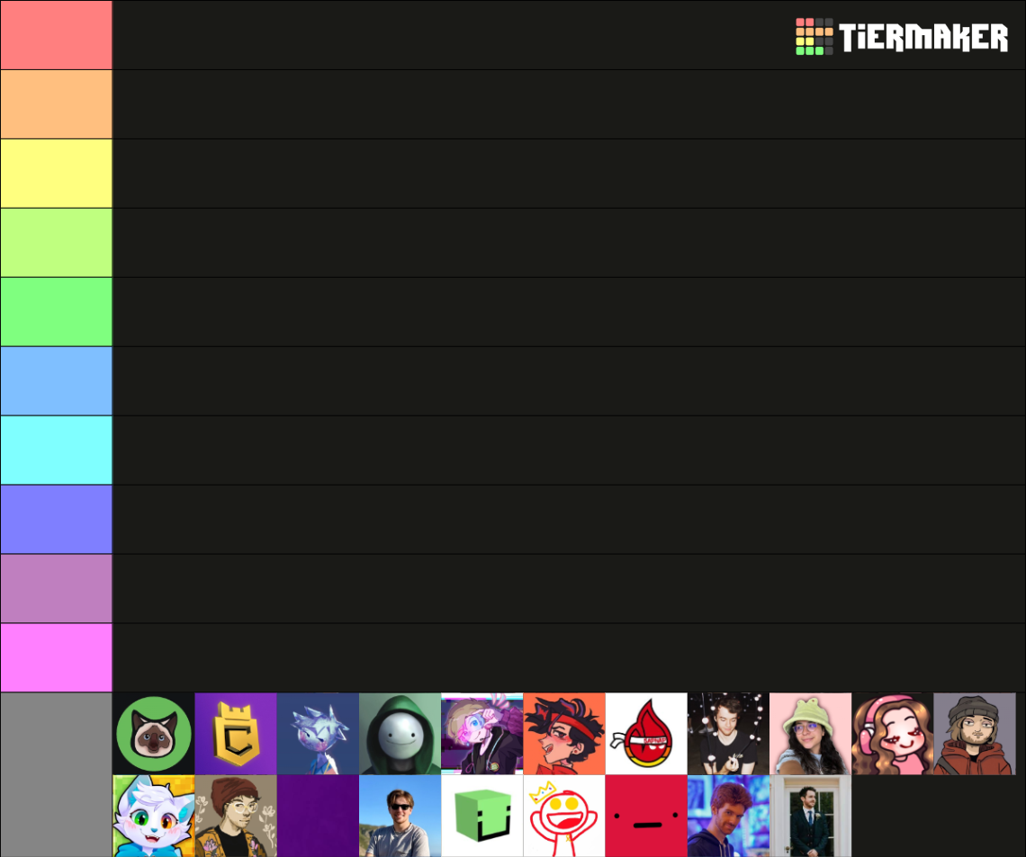 Every MCC Season 1-5 Player (MCC 1-MCC BG) Tier List (Community ...