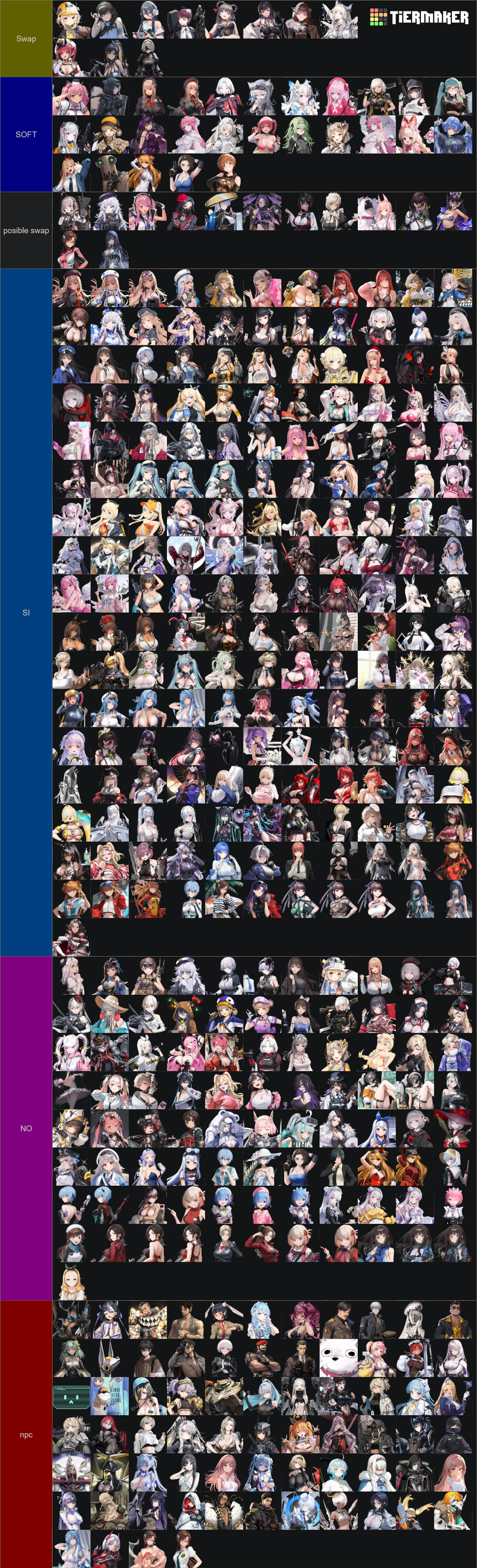 NIKKE: All Characters Tier List (Community Rankings) - TierMaker