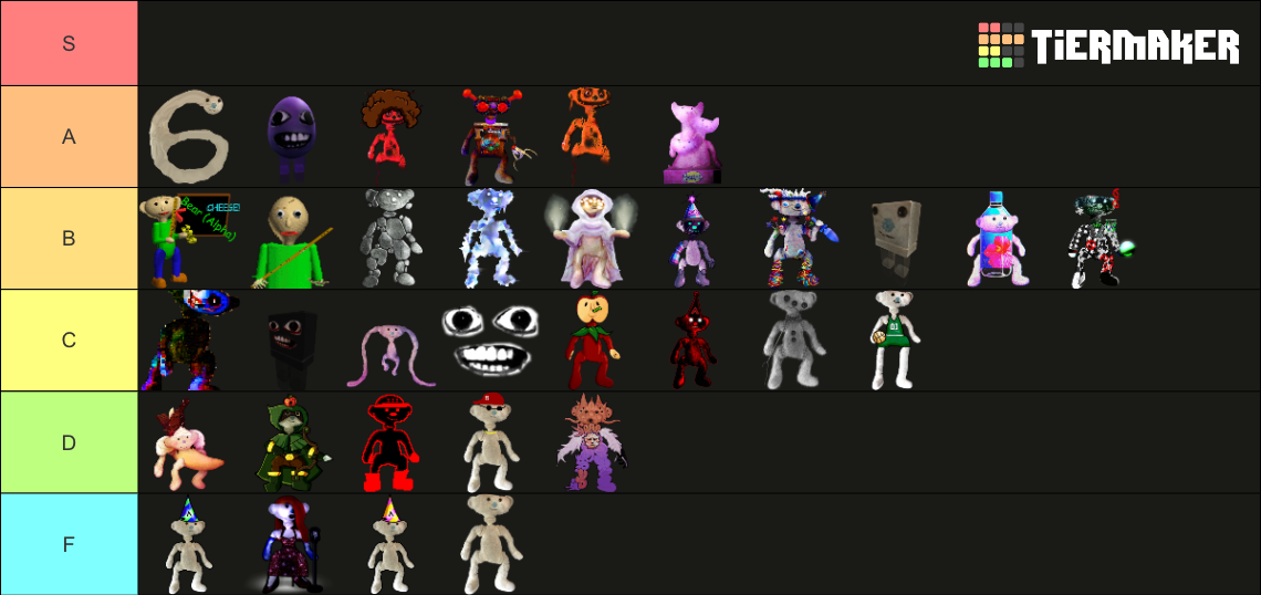BEAR (Alpha) Skins (2019-2026) Tier List (Community Rankings) - TierMaker