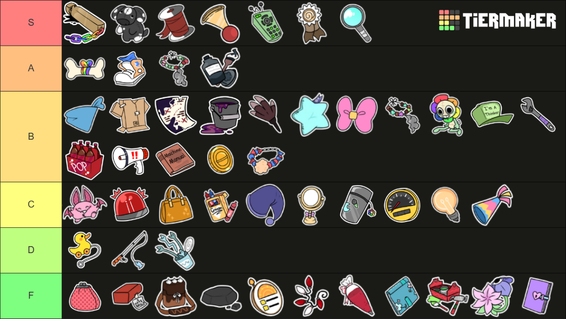 - Dandy's World Trinkets Tier List (Community Rankings) - TierMaker