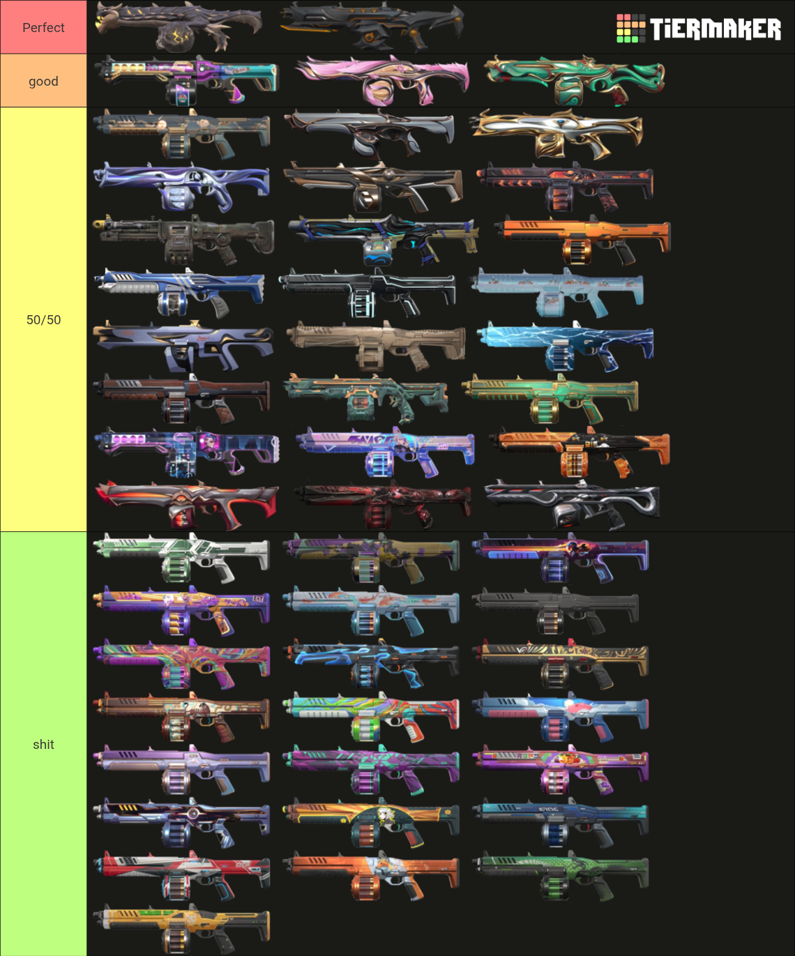 Valorant Judge Skins (January 2026) Tier List (Community Rankings ...
