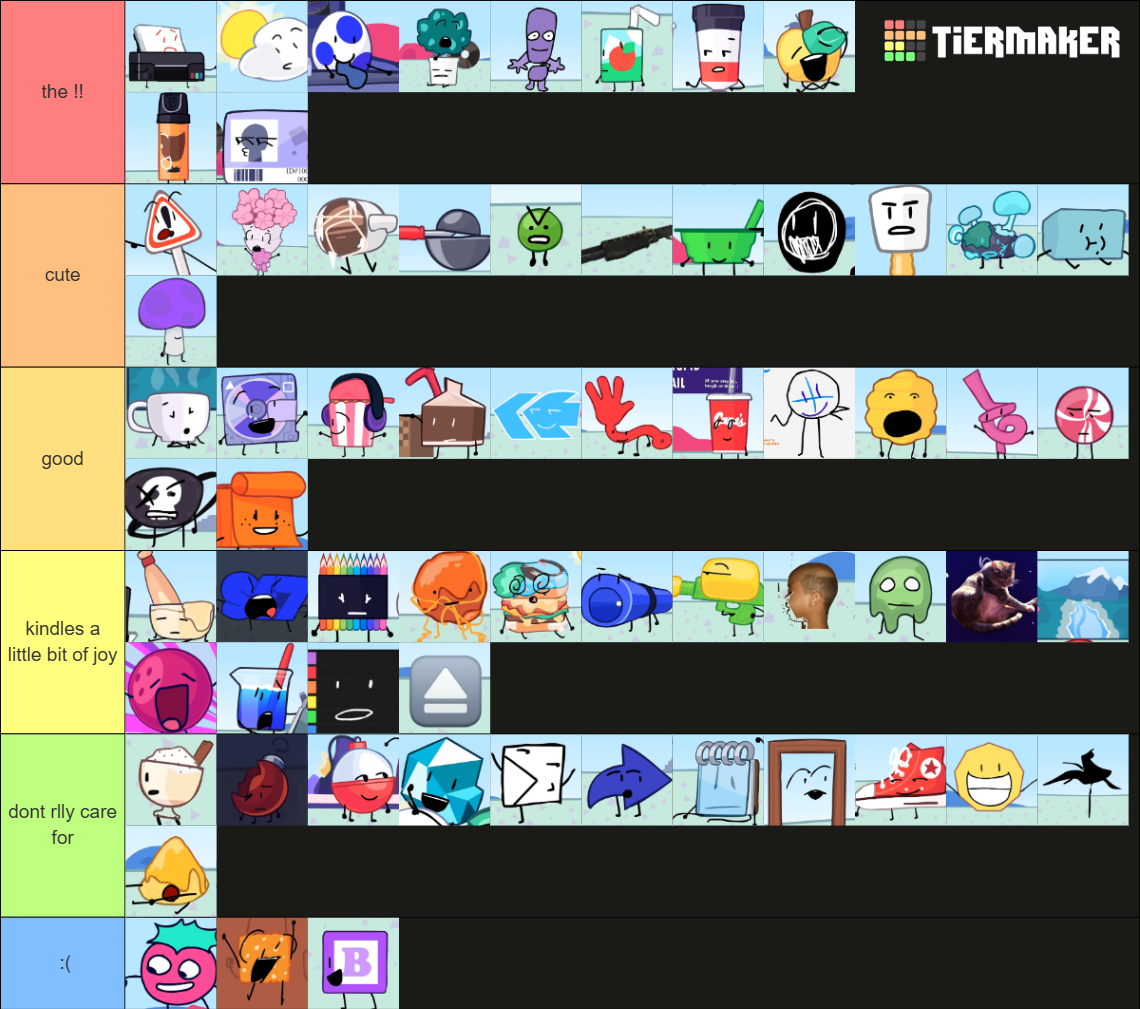 Animatic Battle All Characters Tier List (Community Rankings) - TierMaker