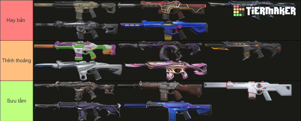 Valorant Phantom Skins (September 2025) Tier List (Community Rankings ...