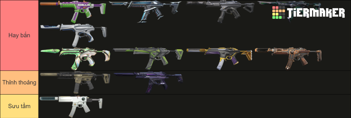 Valorant Spectre Skins (September 2025) Tier List (Community Rankings ...