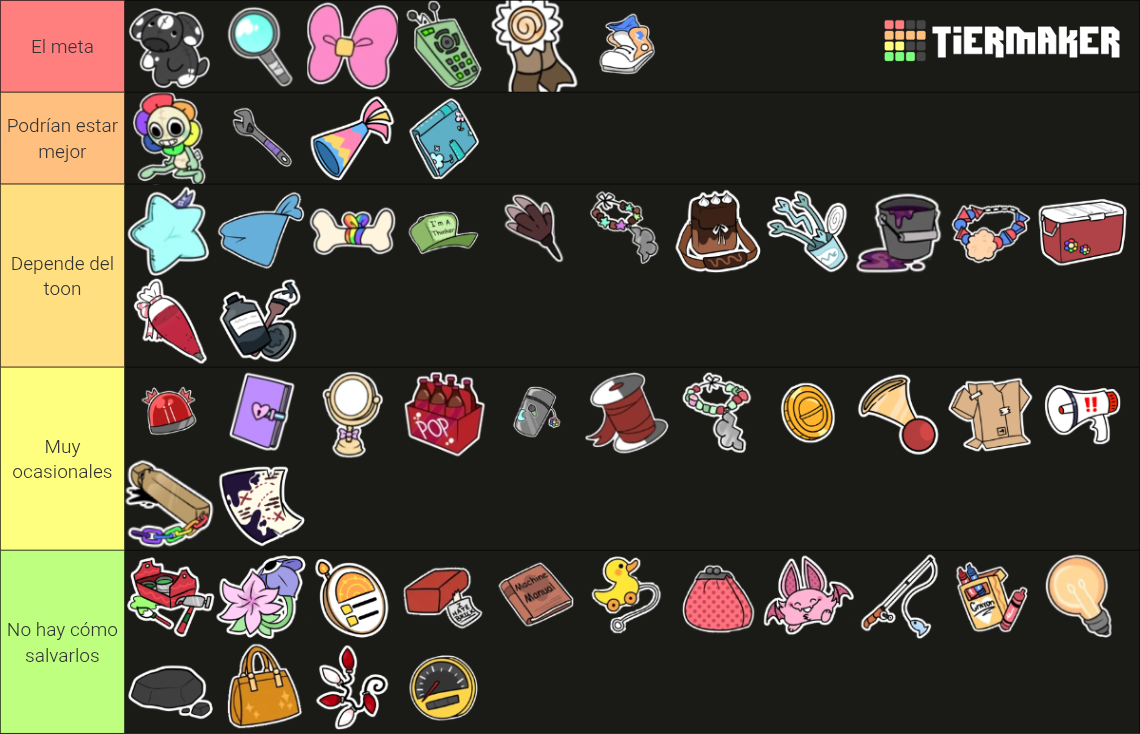 Dandy's World: Trinkets Tier List (Community Rankings) - TierMaker