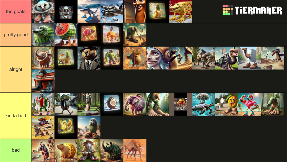 Italian Brainrot Animals Tier List (Community Rankings) - TierMaker