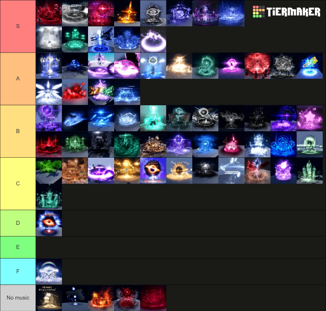 Sols RNG Global Tierlist Tier List (Community Rankings) - TierMaker