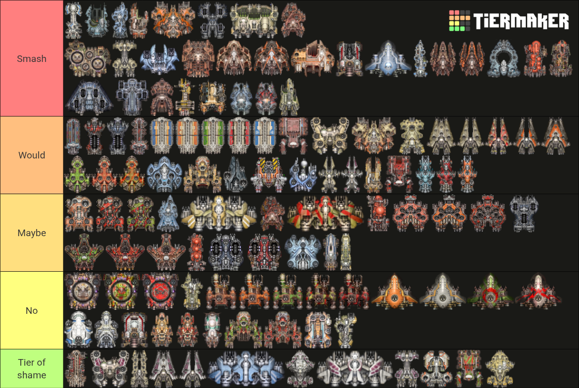Starsector 0.97a Ships Tier List (Community Rankings) - TierMaker