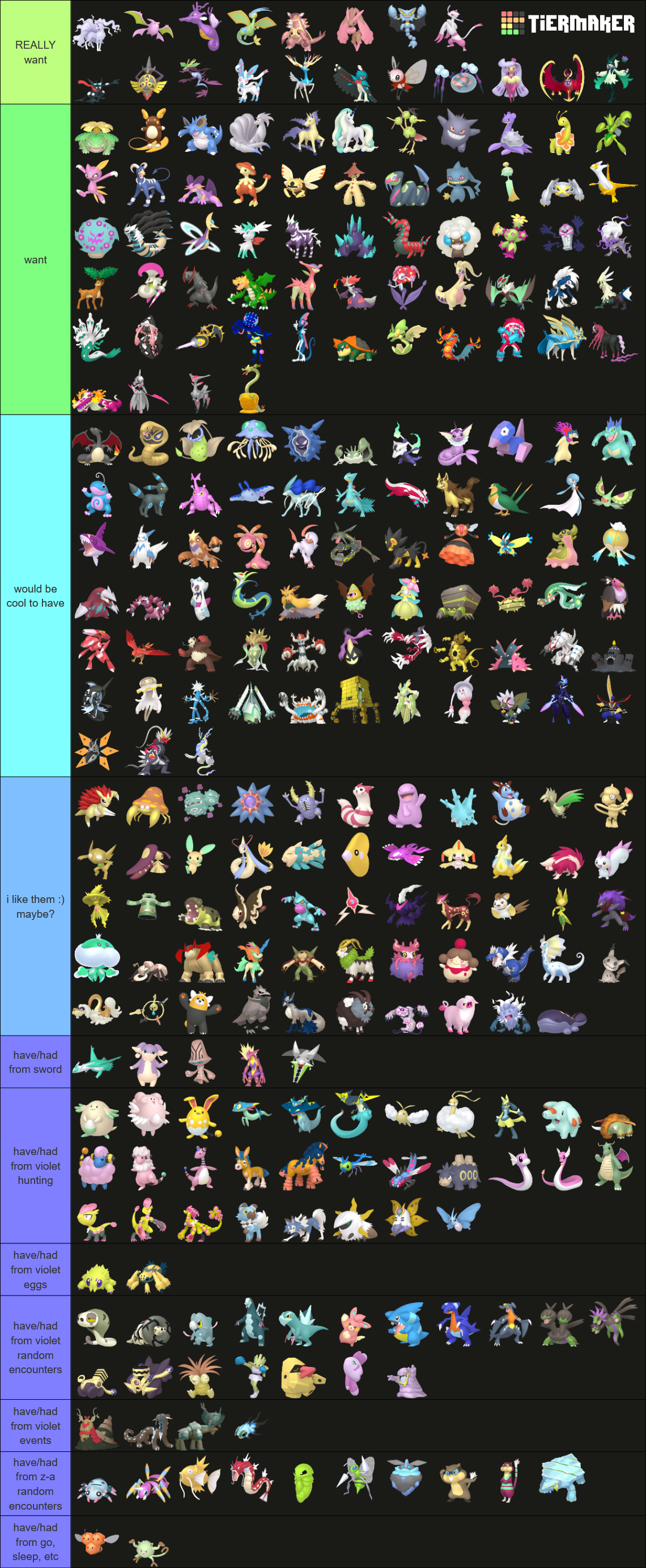 Shiny Pokemon Tier List (Community Rankings) - TierMaker