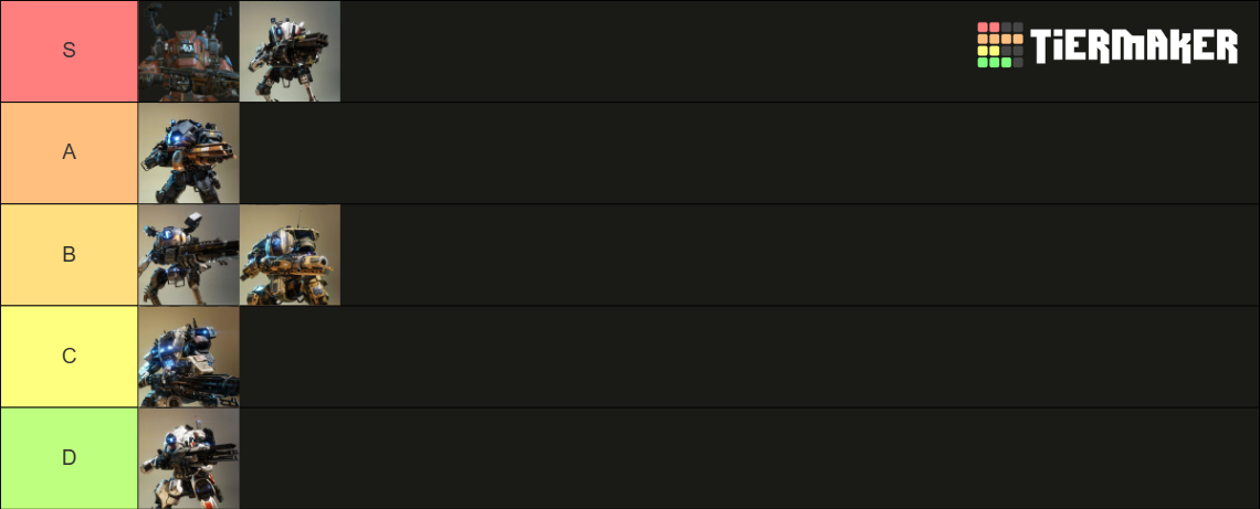 Titanfall 2 Titans Tier List (Community Rankings) - TierMaker
