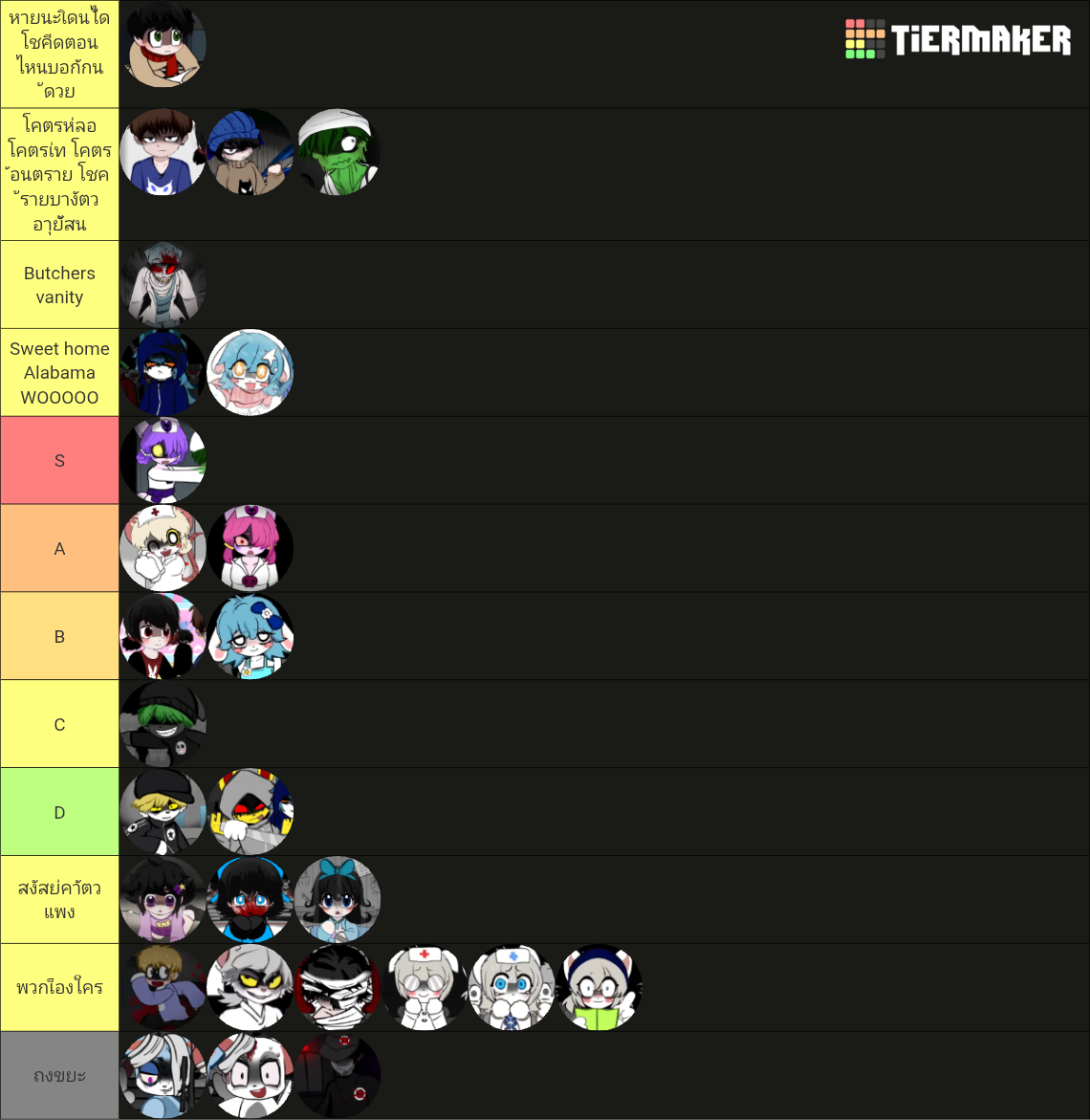 Terrible Mouse Character Tier List (Community Rankings) - TierMaker