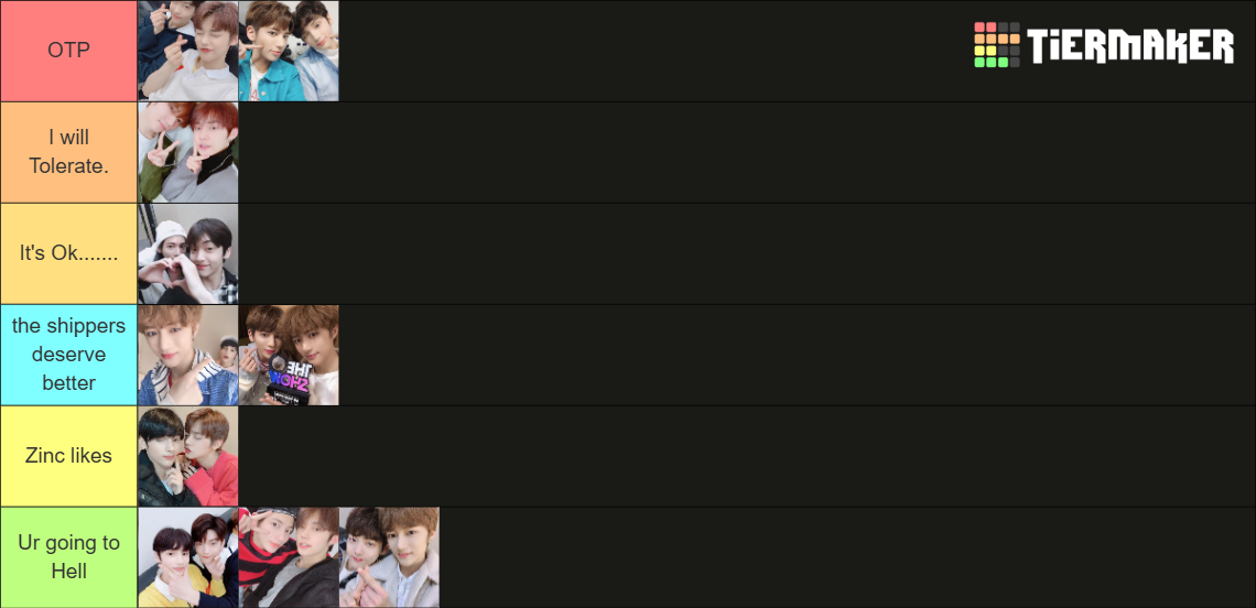 Txt ships Tier List (Community Rankings) - TierMaker