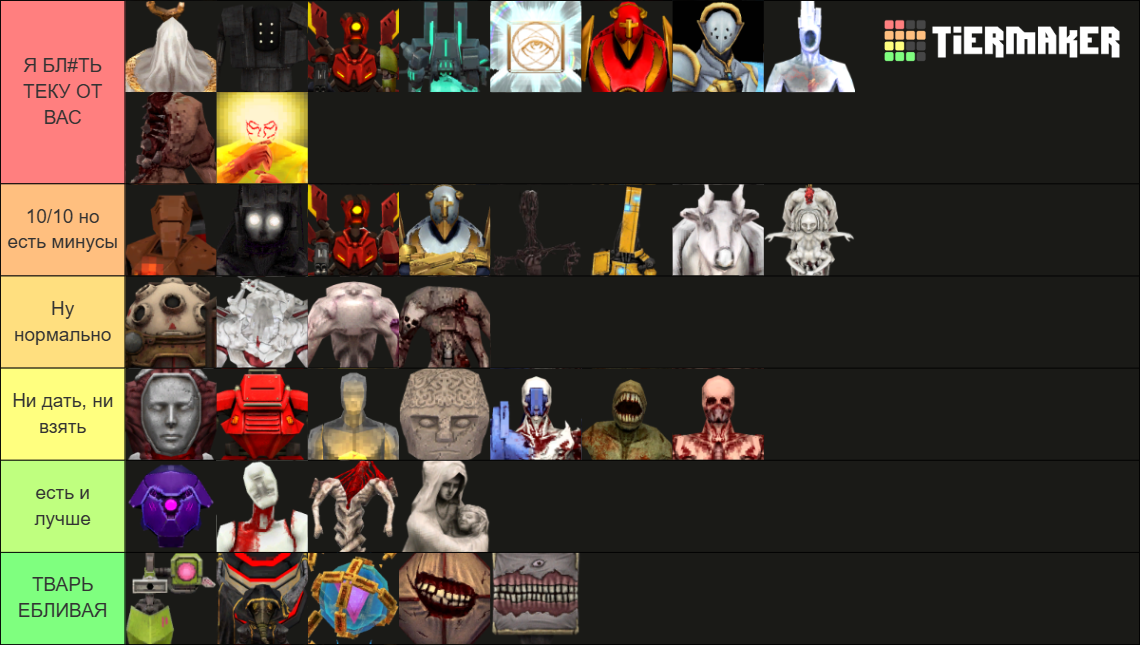 ULTRAKILL Enemies and Bosses Tier List (Community Rankings) - TierMaker