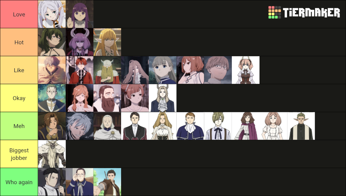 Frieren Tier List (Community Rankings) - TierMaker