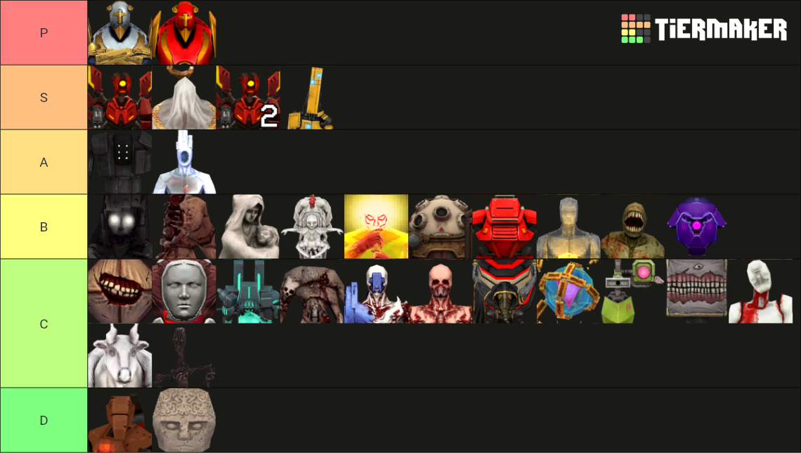 ULTRAKILL Enemies and Bosses Tier List (Community Rankings) - TierMaker