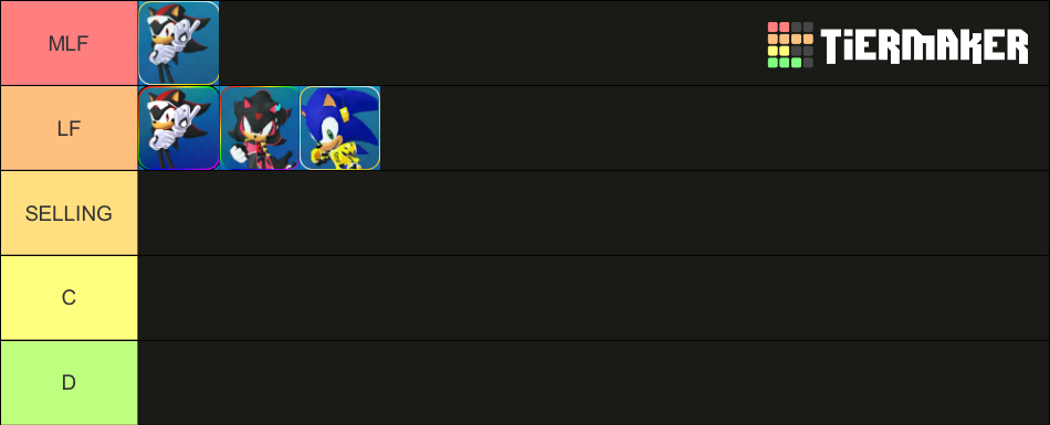 [Abandoned Oct 2025] Sonic Speed Sim Skins Release Order Tier List ...