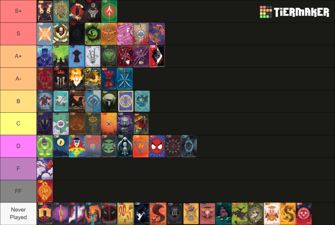 Unmatched Fighter [Cardbacks] (October 2025) Tier List (Community ...