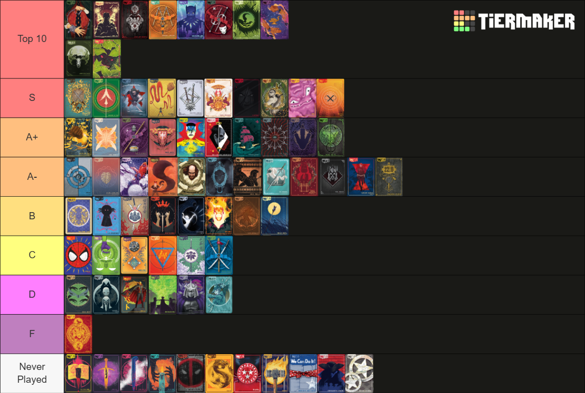 Unmatched Fighter [Cardbacks] (March 2026) Tier List (Community ...