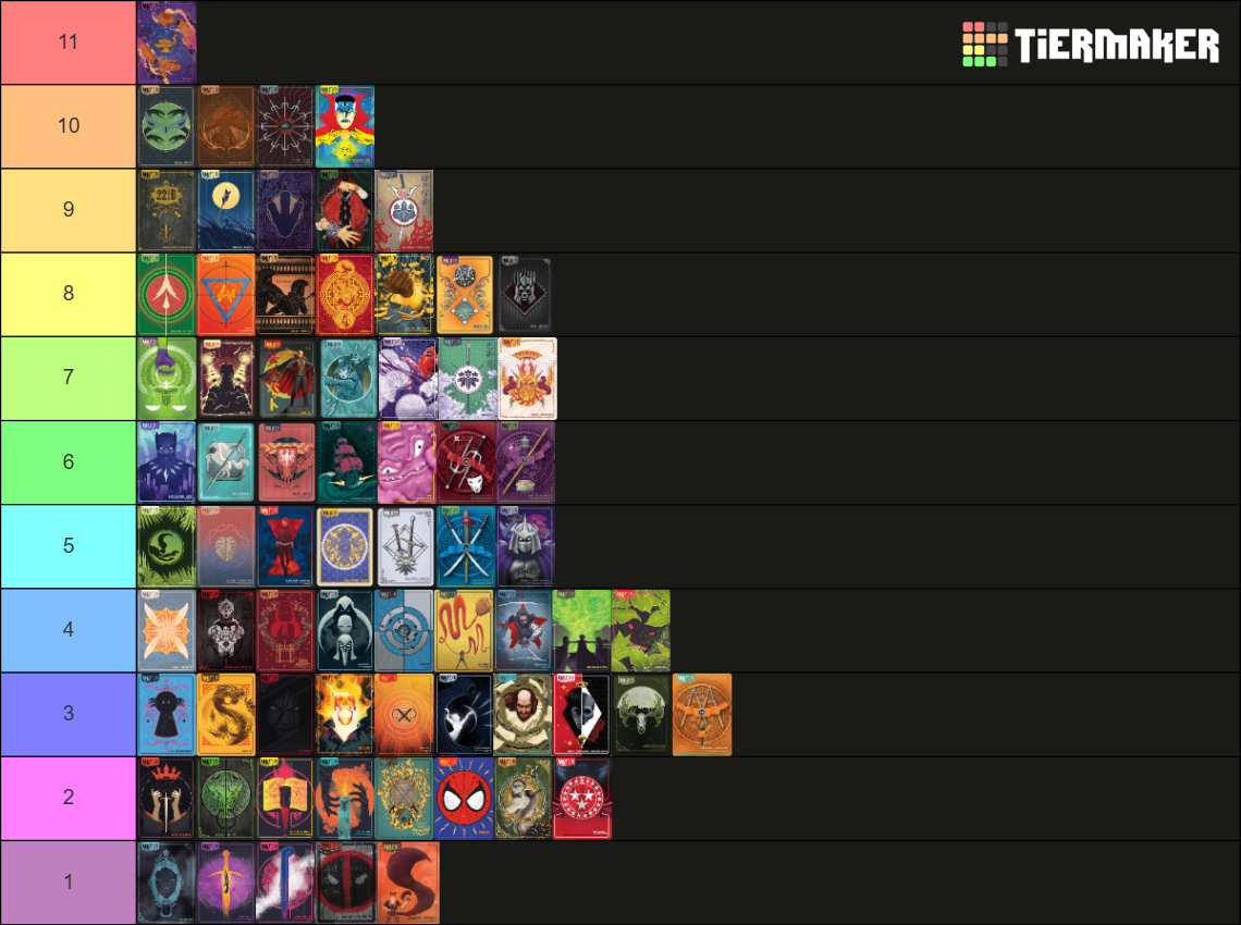 Unmatched Fighter [Cardbacks] (December 2025) Tier List (Community ...