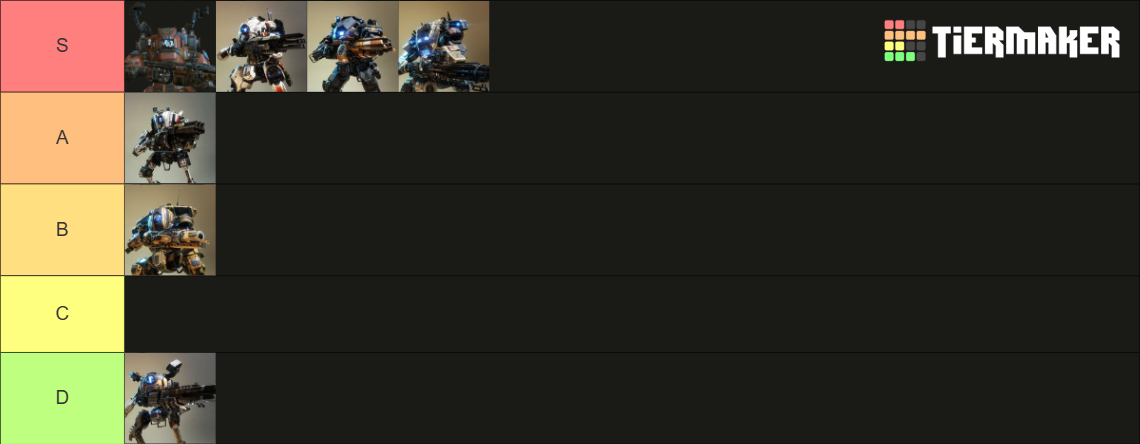 Titanfall 2 Titans Tier List (Community Rankings) - TierMaker