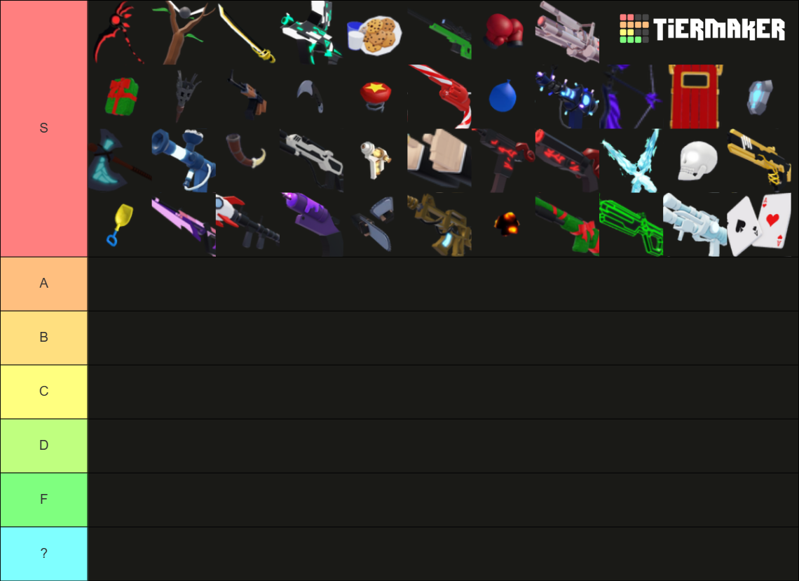 Rivals Skins Tier List (Community Rankings) - TierMaker