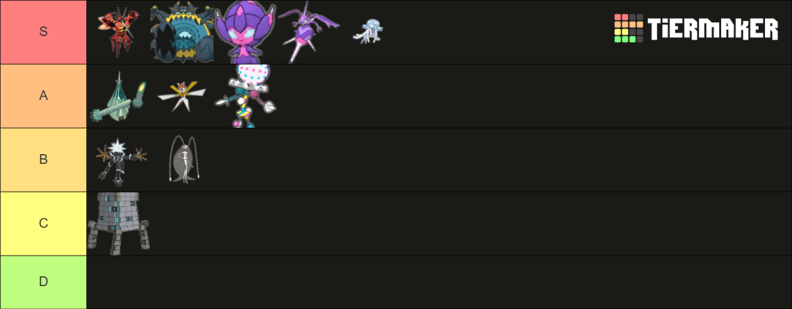 Ultra Beast Tier List (Community Rankings) - TierMaker