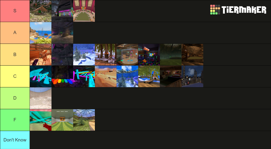 Gorilla Tag Maps (Updated 2025) Tier List (Community Rankings) - TierMaker