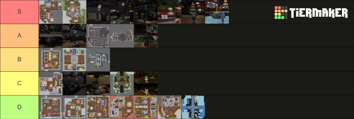 Dandy's World Floors / Maps (Library & New Gift Shop) Tier List ...