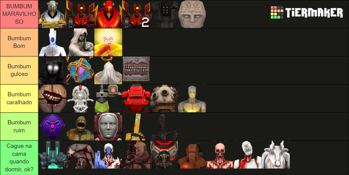 ULTRAKILL Enemies and Bosses Tier List (Community Rankings) - TierMaker