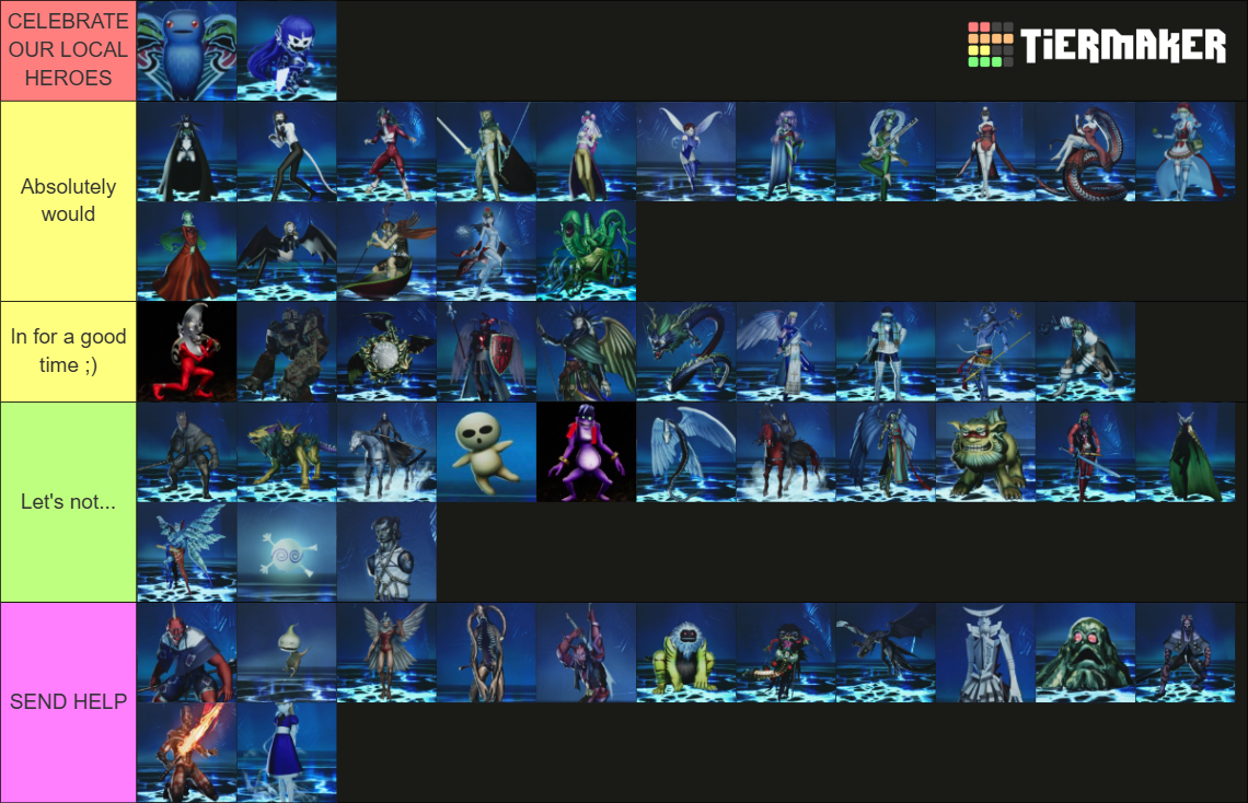 Shin Megami Tensei V: Vengeance All Demons Tier List (Community ...