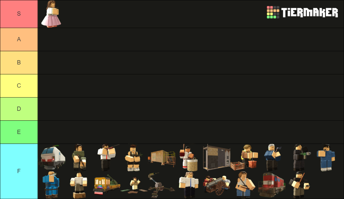 Iron rail defense towers Tier List (Community Rankings) - TierMaker