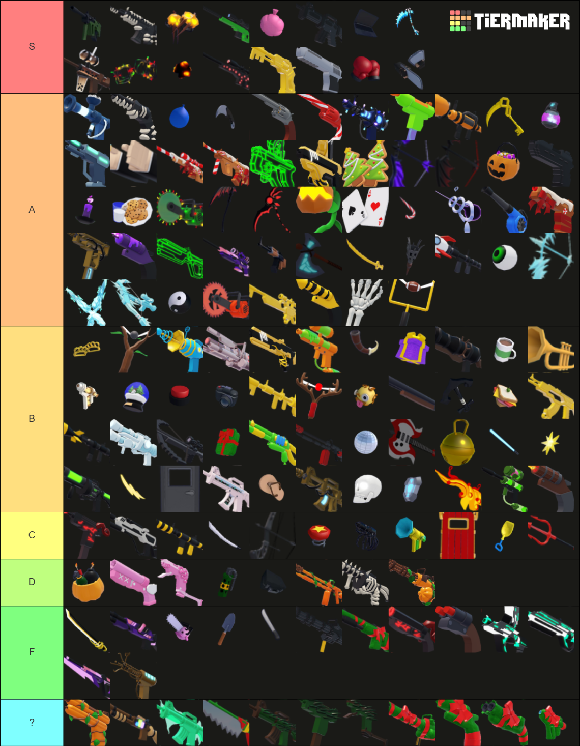 Rivals Skins Tier List (Community Rankings) - TierMaker