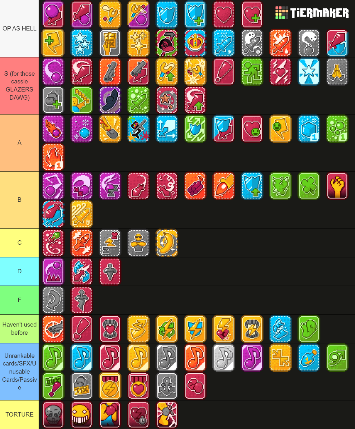 Definitive Block Tales Card Tier List (Community Rankings) - TierMaker