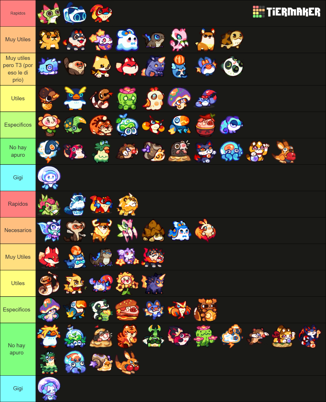 Clash of Critters Tier List (Community Rankings) - TierMaker