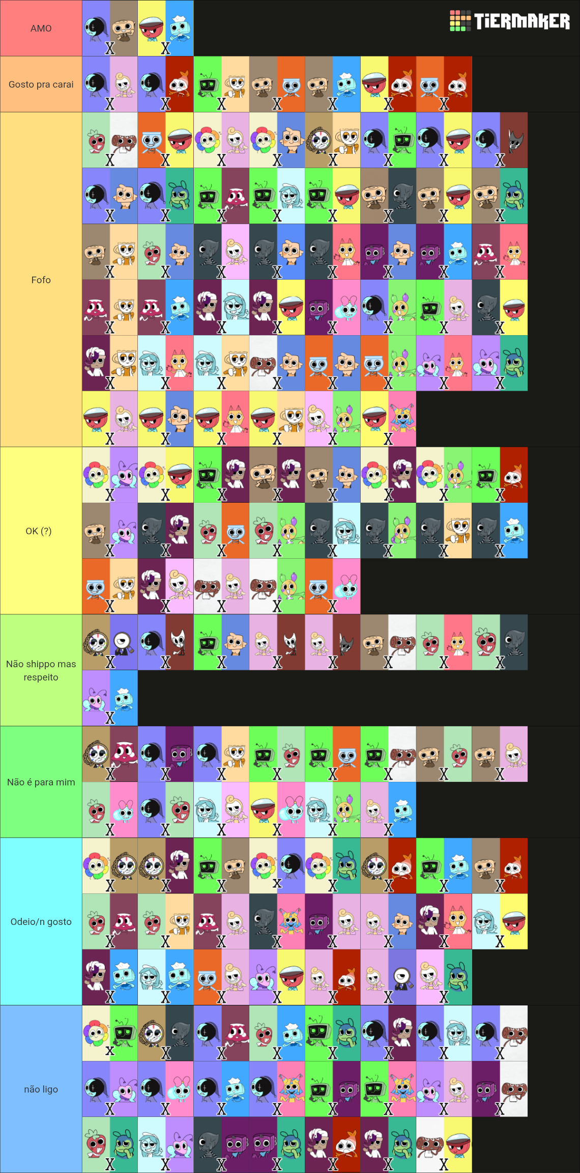 Dandy's World Ship Tier List (Community Rankings) - TierMaker