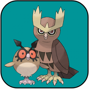 Hoothoot Evolution Soulsilver