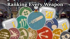 All Cuphead Weapons S to F ( No Chalice sadly) Tier List (Community ...
