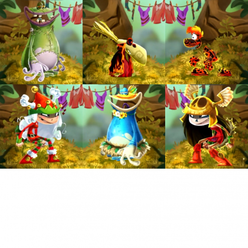 Create a Rayman Mini Skins Tier List - TierMaker