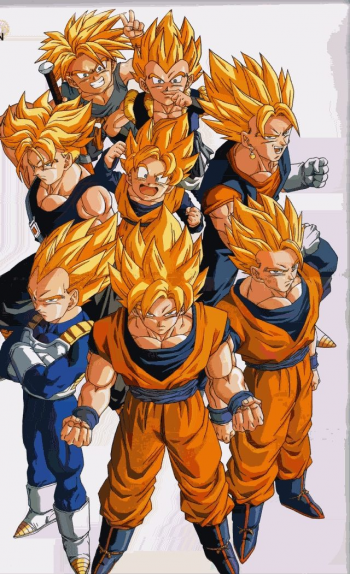 Create a Super Saiyan Transformation Tier Tier List - TierMaker