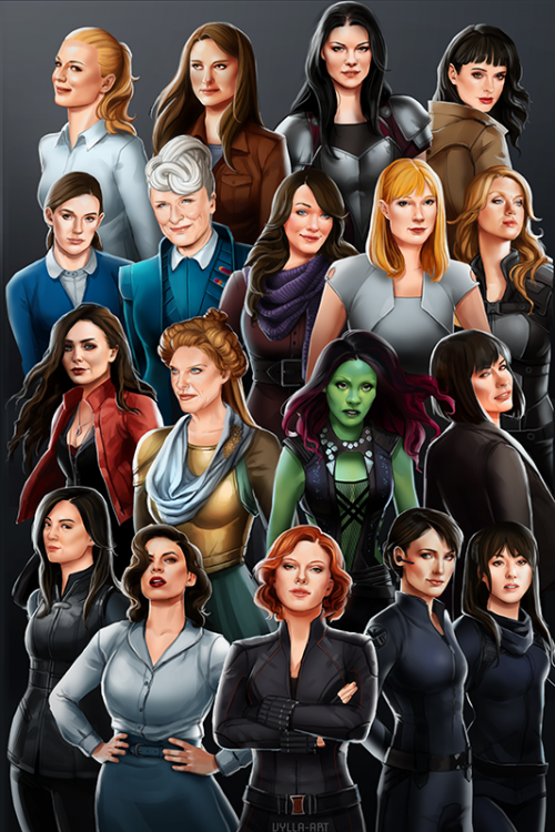 Create a MCU Females (Including TV shows) Tier List - TierMaker