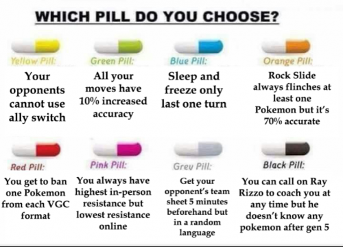 Create a Pokemon Pills Tier List - TierMaker