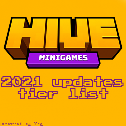 2021 Hive Bedrock Update Tier List Community Rankings Tiermaker 9814