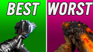 Bo4 zombies equipment and special/Wonder weapons Tier List (Community ...