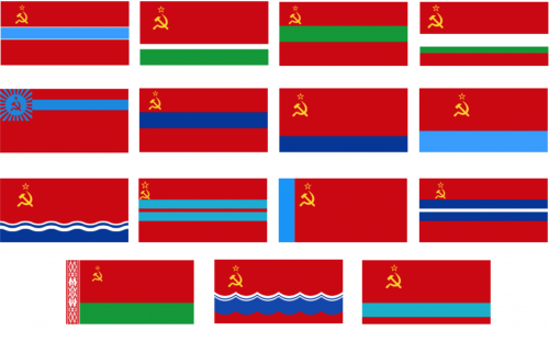 Create a Flags of Soviet Union Republics Tier List - TierMaker