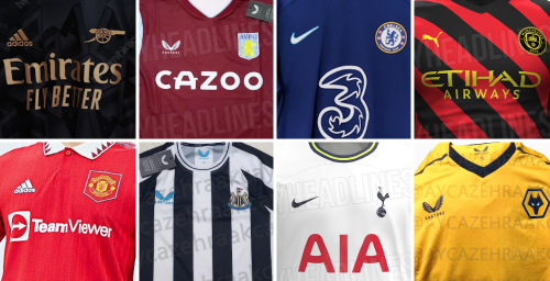 Create a 22/23 football kits Tier List - TierMaker