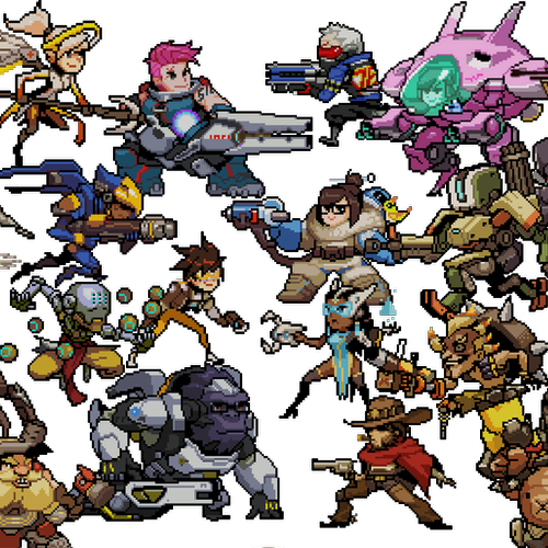 Overwatch Pixel Sprays Tier List (Community Rankings) - TierMaker